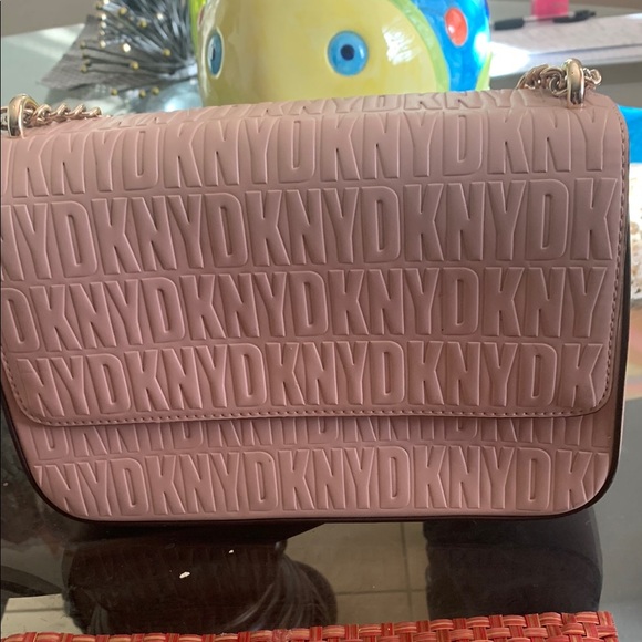 Dkny | Bags | Dkny Pink Crossbody Bag With Textured Design | Poshmark